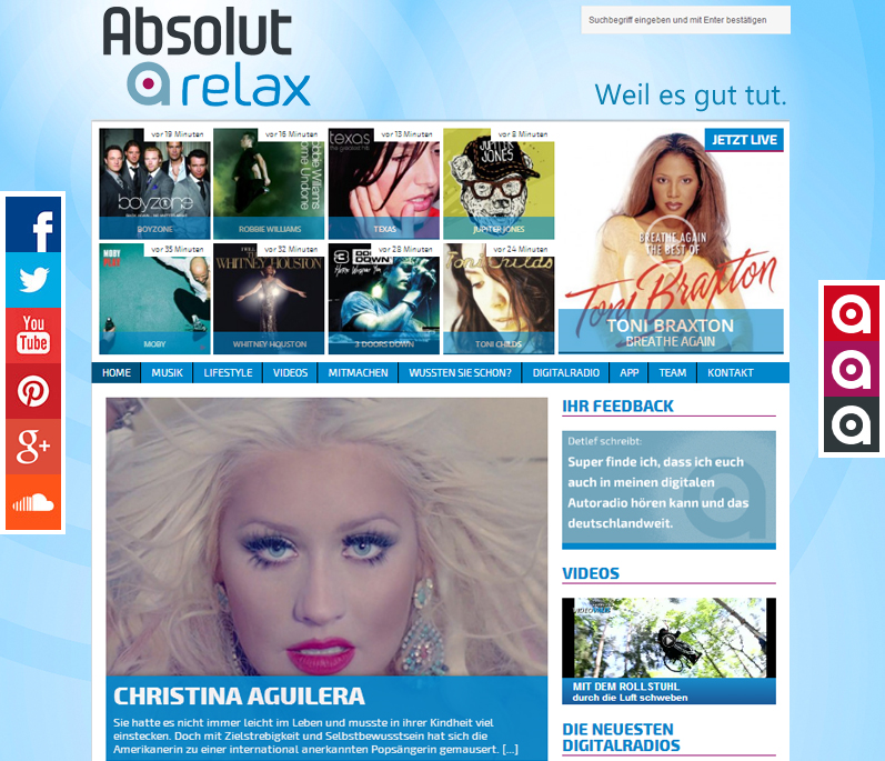 Absolut Digital präsentiert neue Onlinewelten - radioWOCHE