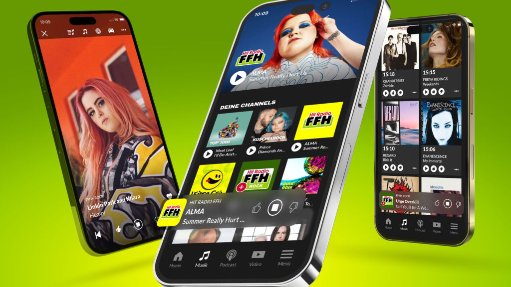 HIT RADIO FFH: App-Update mit persönlicherer Musikwelt & neuen ...