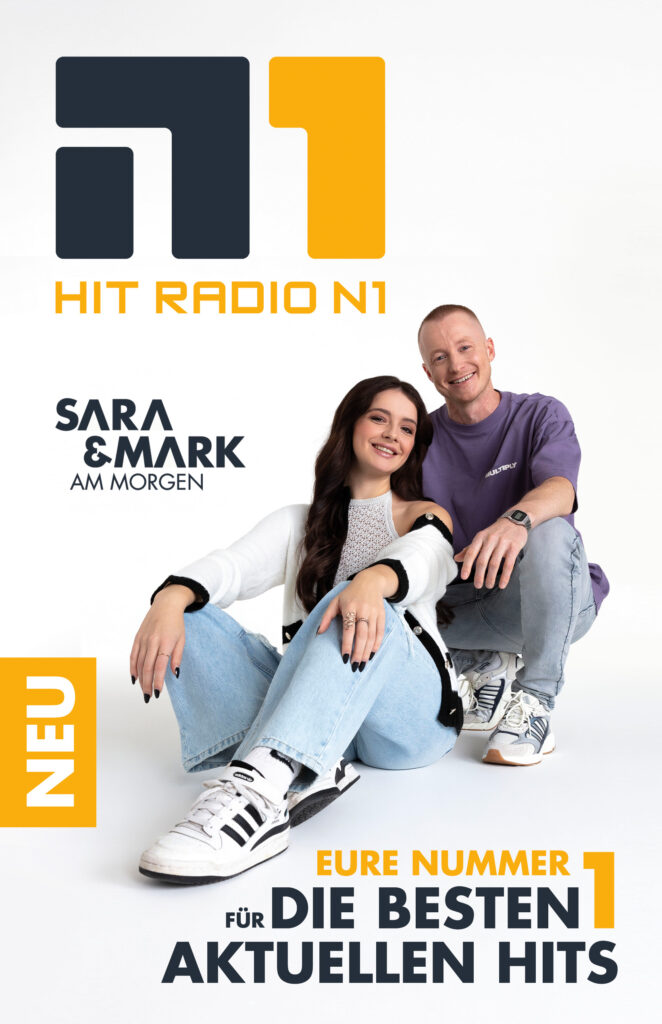 Hit Radio N1 startet „Sara & Mark am Morgen“ - radioWOCHE
